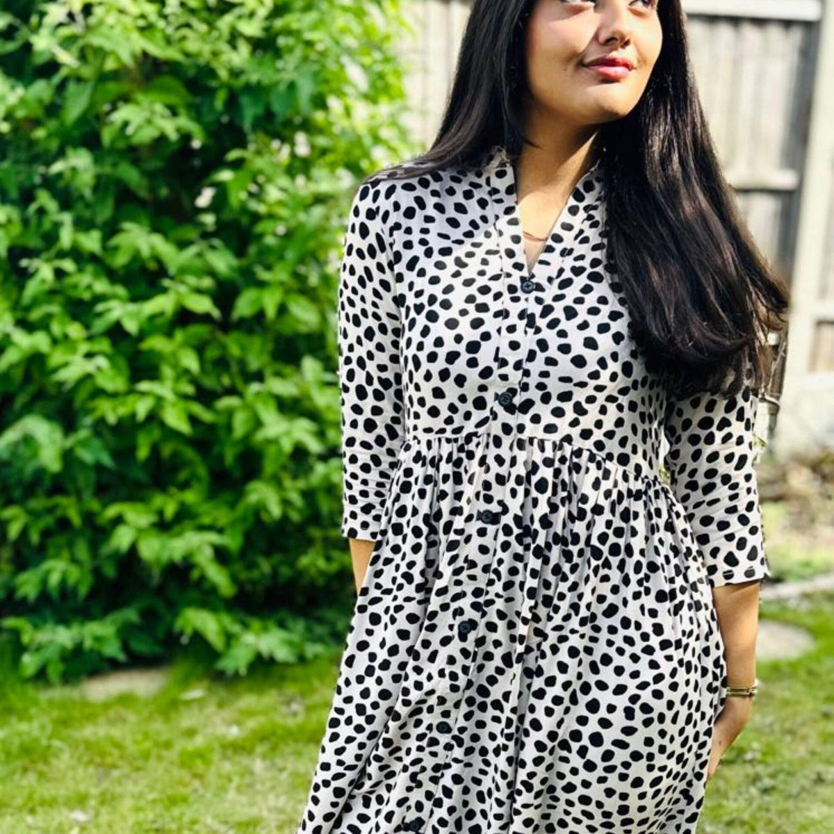 Cheetah Print Midi Dress – CYAN